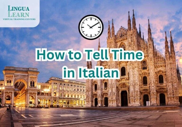 How to Tell Time in Italian: A Complete Guide - Lingua Learn